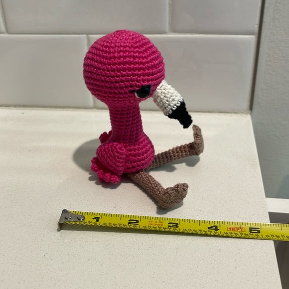 Hand Crafted | Toys | Handcrafted Flamingo Decor Amigurui Crochet ...